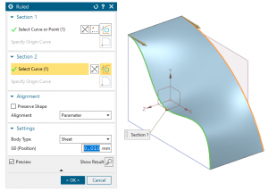 NX Ruled Surface – EngineeringTechnology.org