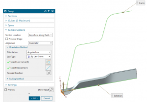 NX Swept – Angular Law Orientation – EngineeringTechnology.org