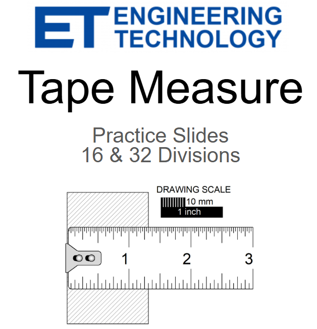 Tape Measure Practice Sheets (16 and 32 Divisions ...