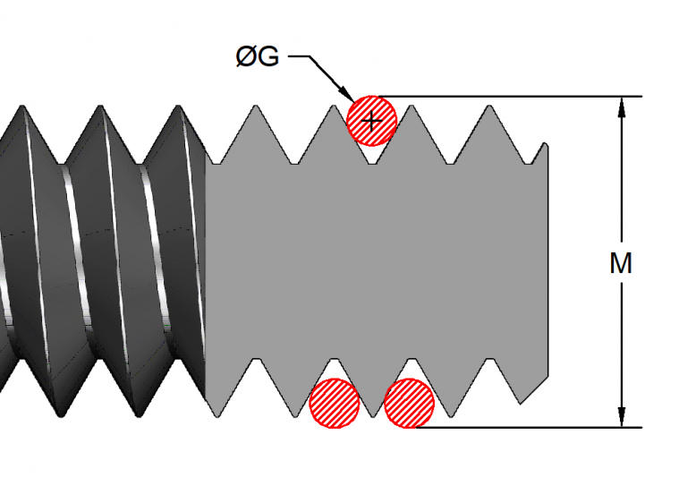 Pitch Diameter Calculator – Three Wire Method – EngineeringTechnology.org