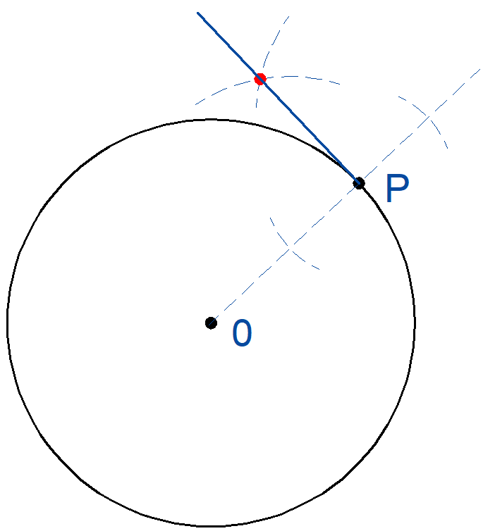 Construct a Tangent Line to a Point on a Circle – EngineeringTechnology.org