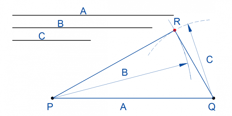 Construct a Triangle from Three Sides – EngineeringTechnology.org